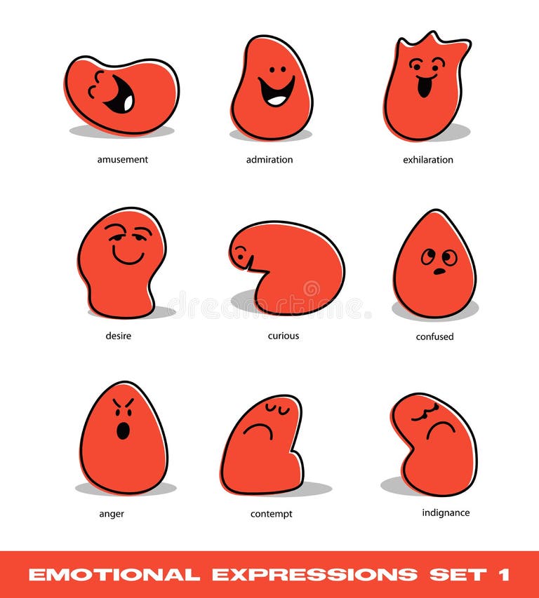 Expressions Characteristic Stock Illustrations – 316 Expressions ...