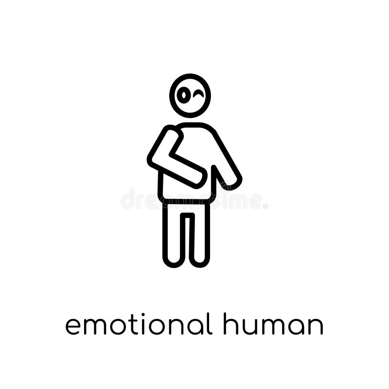 Emotional Human Transparent Icon. Emotional Human Symbol Design Stock ...