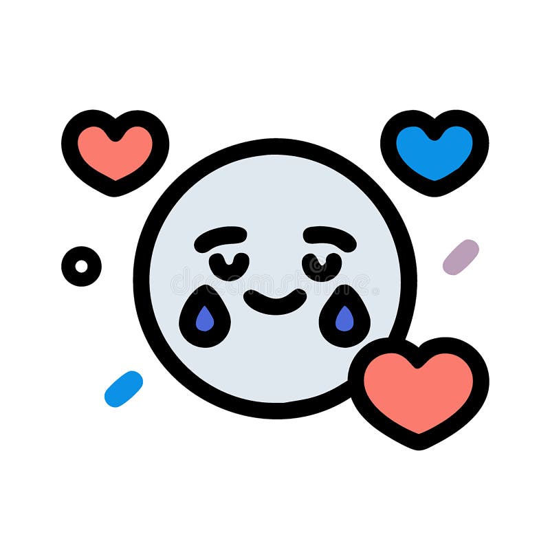 Emotional icon stock illustration. Illustration of representing - 381389167