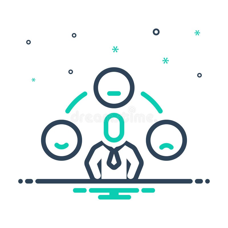 Mix Icon for Emotional, Sentimental and Mood Swings Stock Vector ...