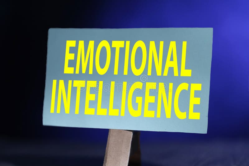 Emotional Intelligence, Business Term Concept Stock Illustration ...