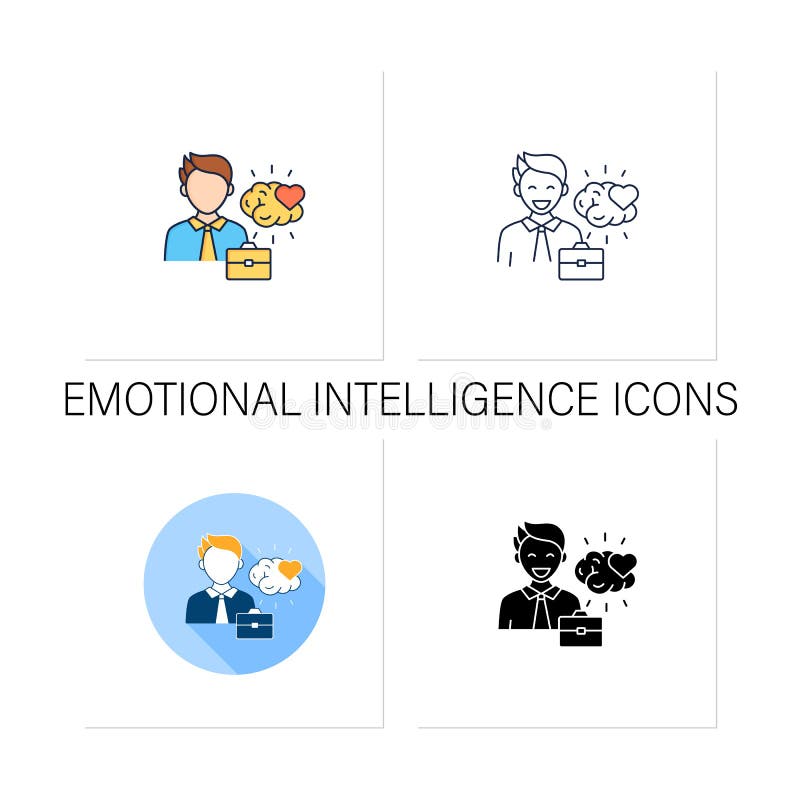 Icons Emotional Intelligence Stock Illustrations – 599 Icons Emotional Intelligence Stock ...