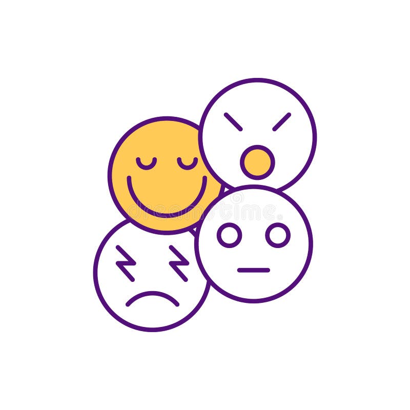 Emotional Intelligence RGB Color Icon Stock Vector - Illustration of ... Emotional Intelligence RGB Color Icon Stock Vector - Illustration of ...