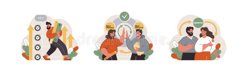 Emotional Intelligence Set. Emotion Balance and Control Skill. EQ ...