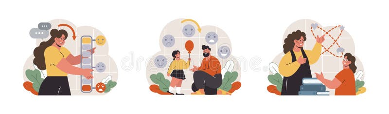 Emotional Intelligence Set. Emotion Balance and Control Skill. EQ ...