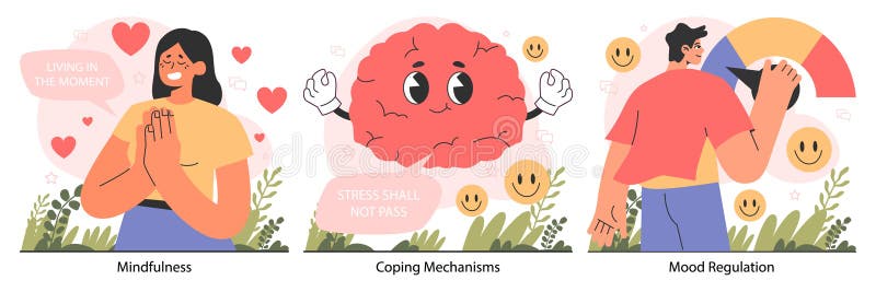 Emotional Intelligence Set. Emotions Awareness and Self-control Skill ...