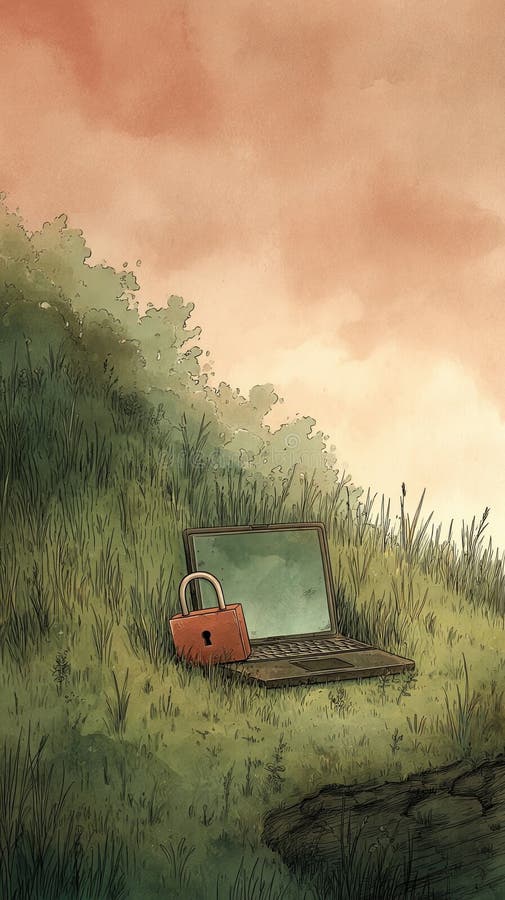 Emotional Lockdown a Visual Metaphor Depicting a Padlock Sitting Alone ...