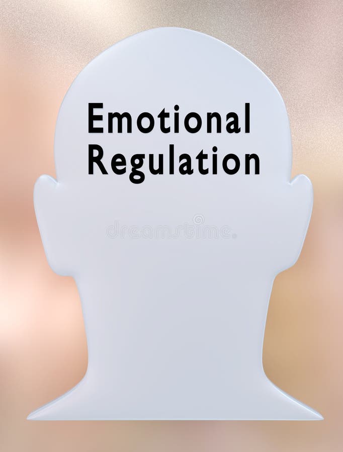 Emotional Regulation Concept Stock Illustration - Illustration of ...