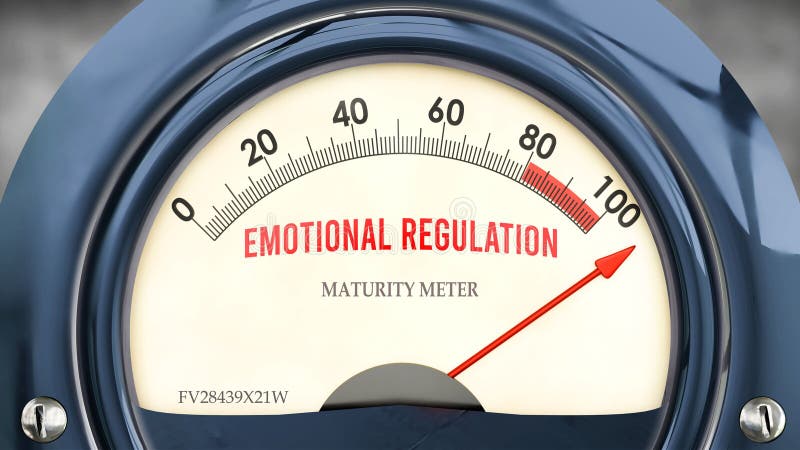 Emotional Regulation and Maturity Meter that is Hitting a Full Scale ...