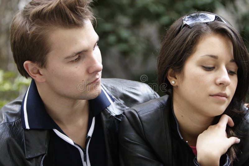 Emotional scene stock photo. Image of handsome, alluring - 309752