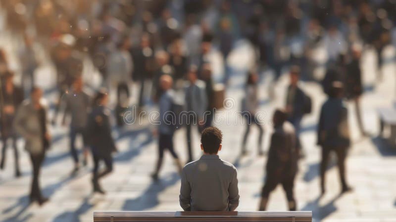 Emotional Solitude in a Crowd Expressing Silent Psychological Tension ...
