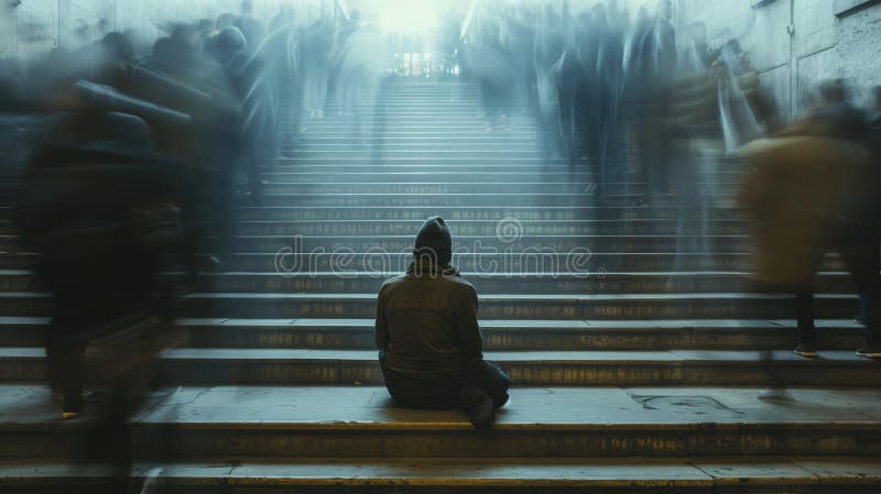 Emotional Solitude in a Crowd Expressing Silent Psychological Tension ...