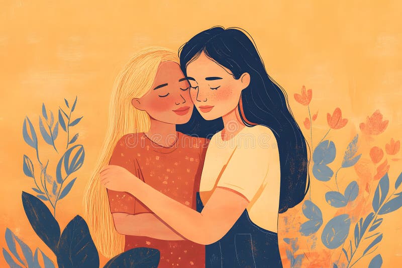 Emotional Support: a Touching Illustration of Friendship and Compassion ...