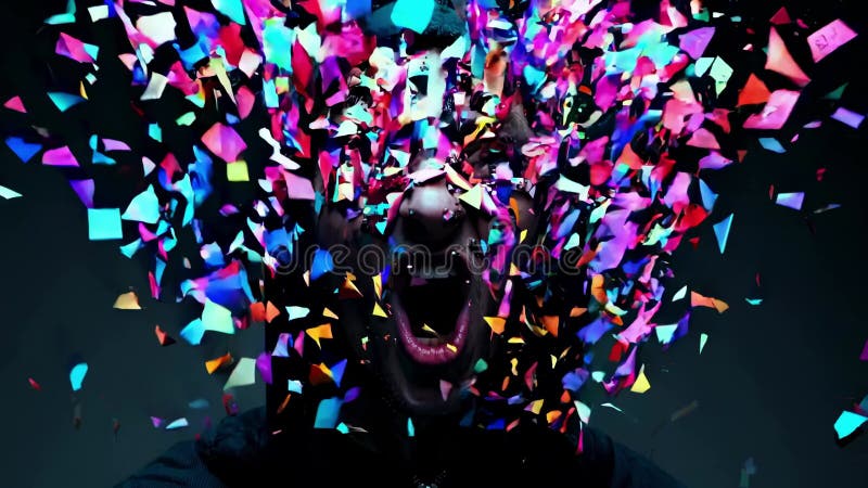 Emotional Transformation through Visual Effects in a Dark Setting ...