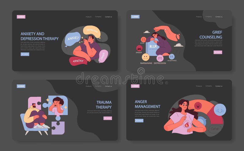 Emotional Wellness Strategies Set. Stock Vector - Illustration of ... Emotional Wellness Strategies Set. Stock Vector - Illustration of ...