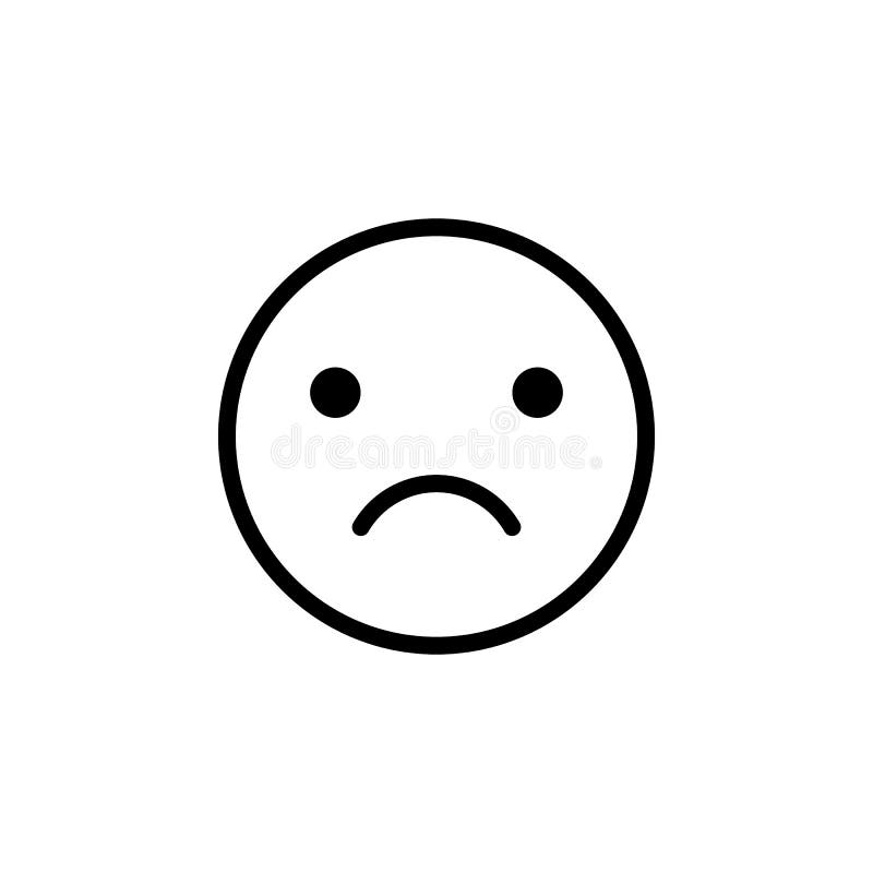 Emotionally Upset Icon. Element of Minimalistic Icons for Mobile ...