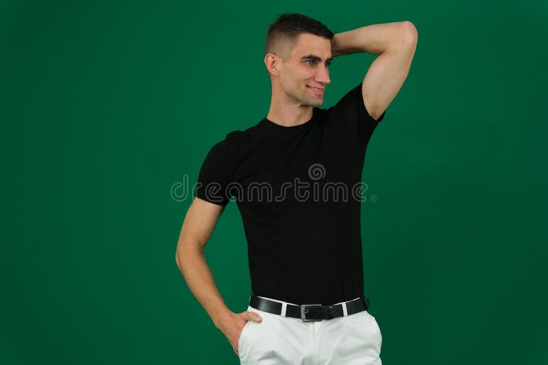 Studio Portrait of Handsome Man Showing His Muscles Emotions of a ... Studio Portrait of Handsome Man Showing His Muscles Emotions of a ...