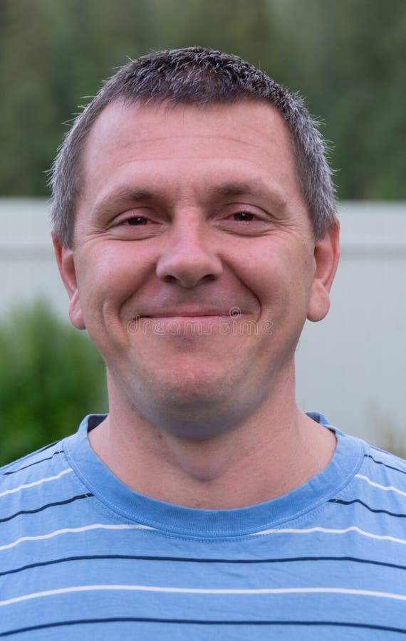 Emotions. a Man Expresses Various Emotions on His Face. Stock Image ...