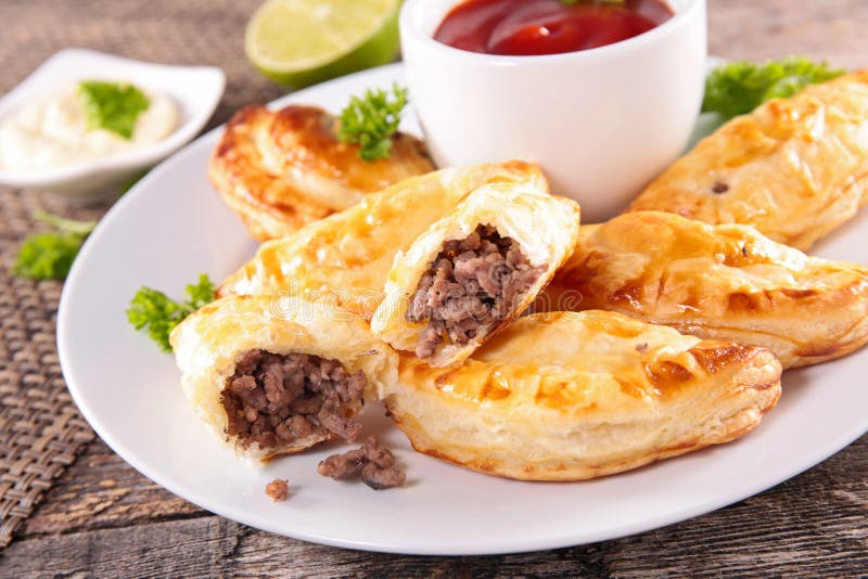 Empanada stock photo. Image of cuisine, filling, meat - 54794992