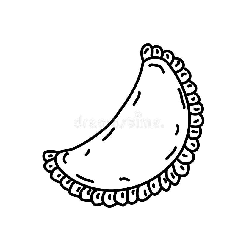 Empanada Coloring Coloring Pages