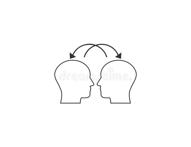 Empathy, Care Icon. Vector Illustration. Stock Vector - Illustration of ...