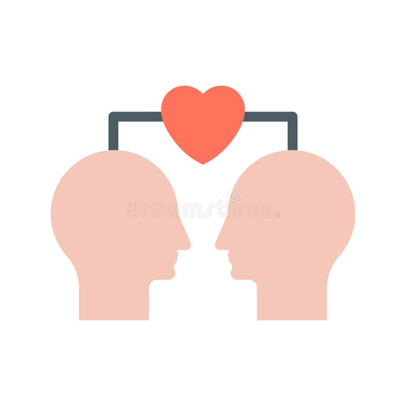 Empathy icon vector image. stock vector. Illustration of sensitivity ...