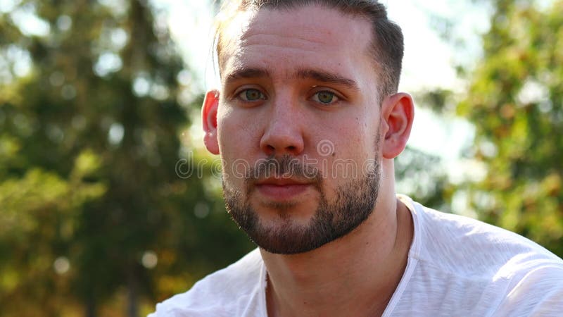 Empathy Man Feeling Very Sad and Thinking about Disturbing Thoughts ...