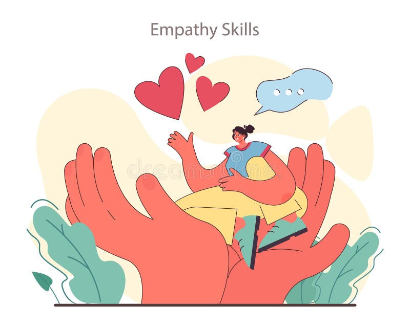 Empathy Skill Development. Person with Deep Understanding of Emotions ...