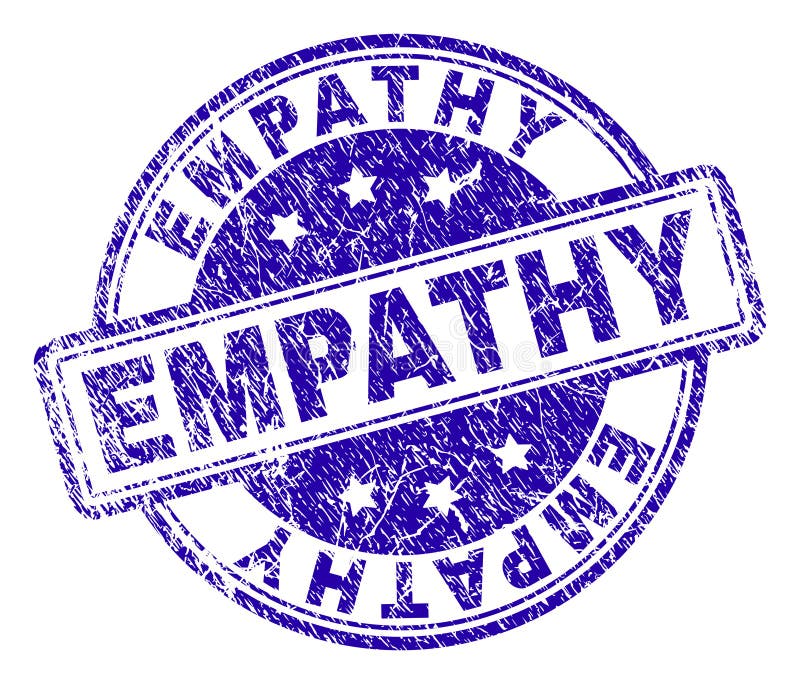 Grunge EMPATHY Textured Round Stamp Seals Stock Vector - Illustration ...
