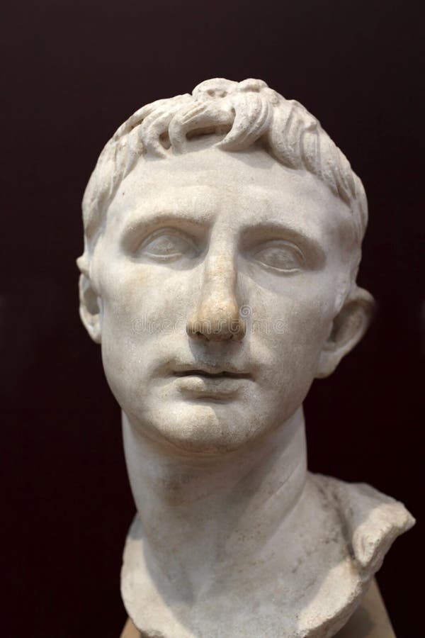 Roman emperor Augustus stock photo. Image of authority - 13236782