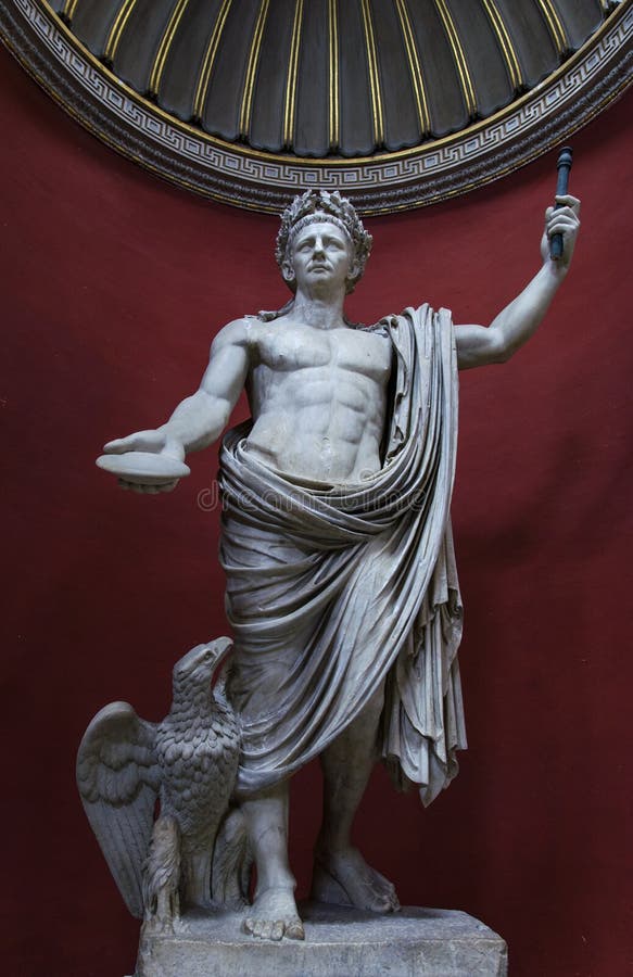 Emperor Claudius Statue Vatican City Rome Editorial Image - Image of ...