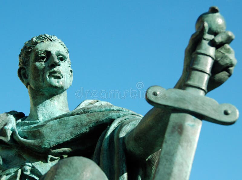 Emperor Constantine 3 editorial image. Image of statue - 18332425