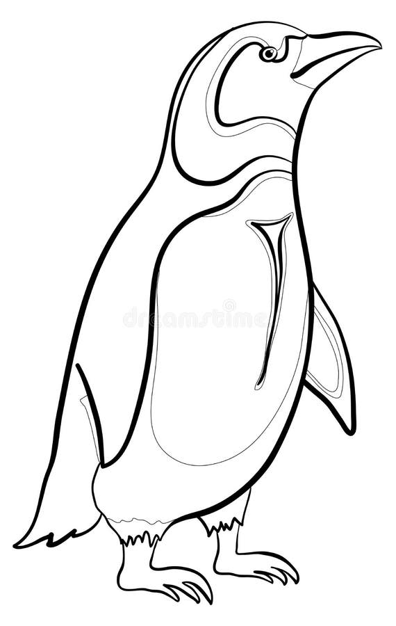 Emperor Penguin Close-up in Antarctica, Ai Generative Stock ...