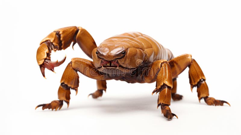 Emperor Scorpion Pandinus Imperator Stock Illustration - Illustration ...