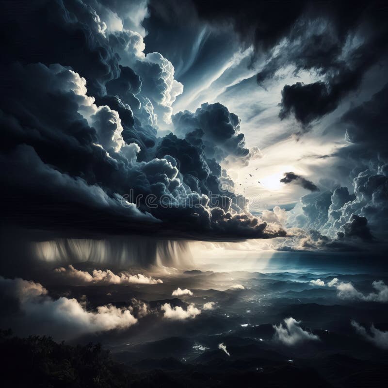 Emphasize the Force of Nature by Photographing Storm Clouds and Stock ...
