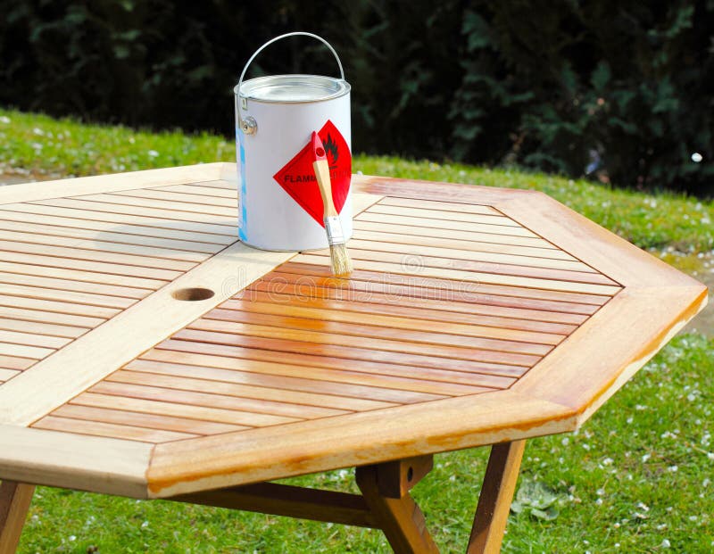 Emphasize wooden table stock photo. Image of maintain - 35999540