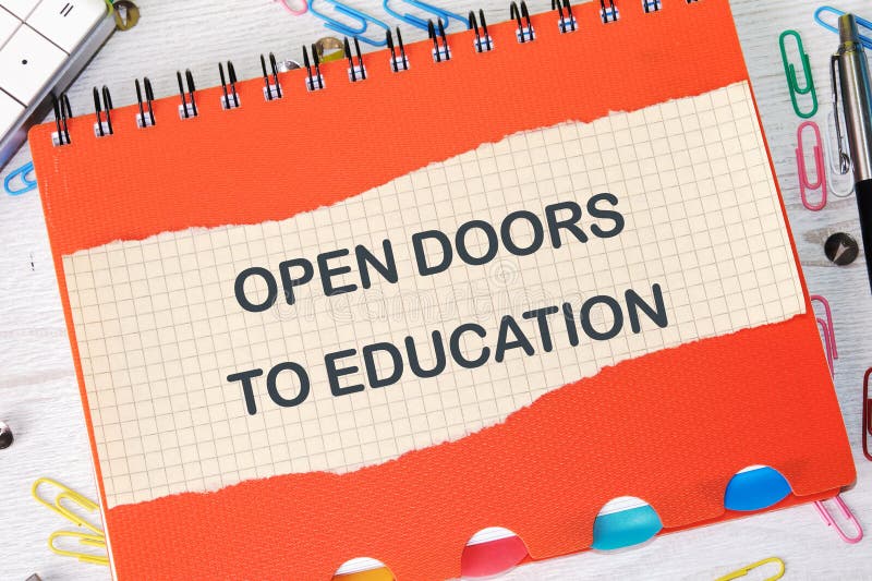 Emphasizing the Importance of Education with an Invitation To Open ...