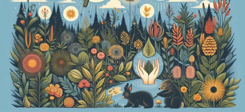 Emphasizing the Importance of Native Plant Gardening To Suppor Stock ...