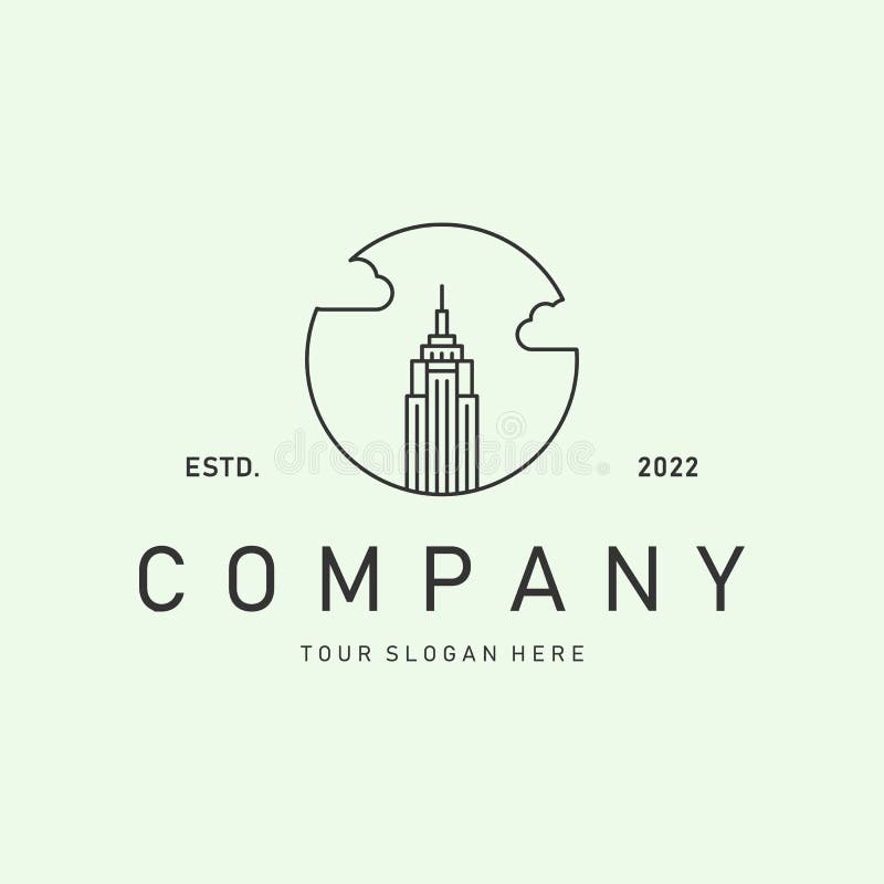 Empire Creative Logo Icon Art Design Minimalist Vector Illustration ...