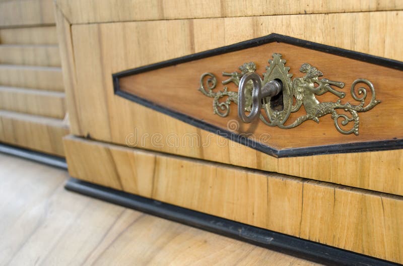 Empire lock stock image. Image of style, lovely, brass - 15988863