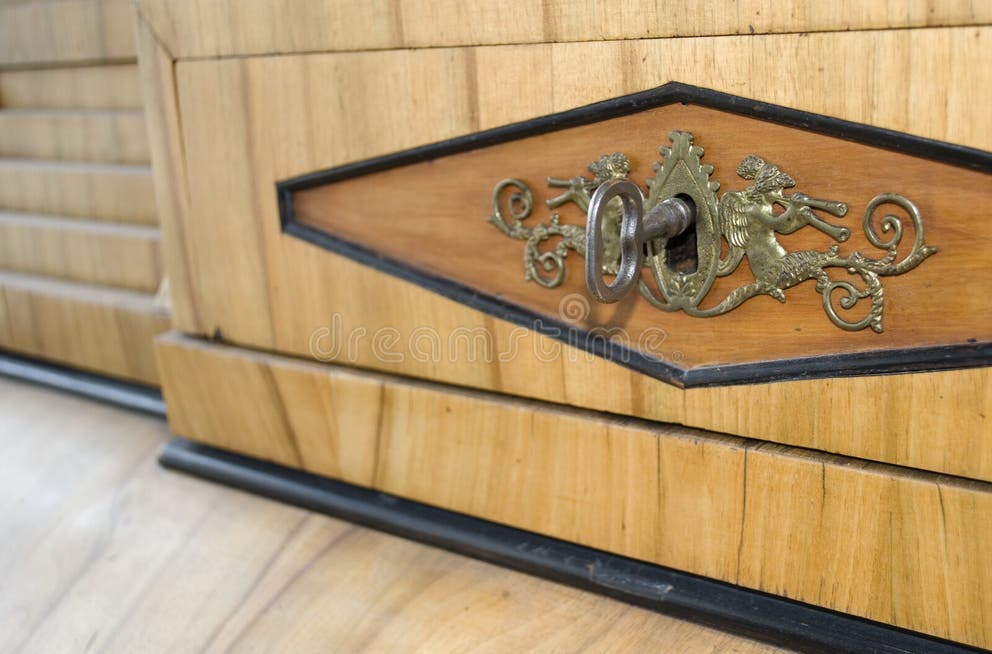 Empire lock stock image. Image of style, lovely, brass - 15988863