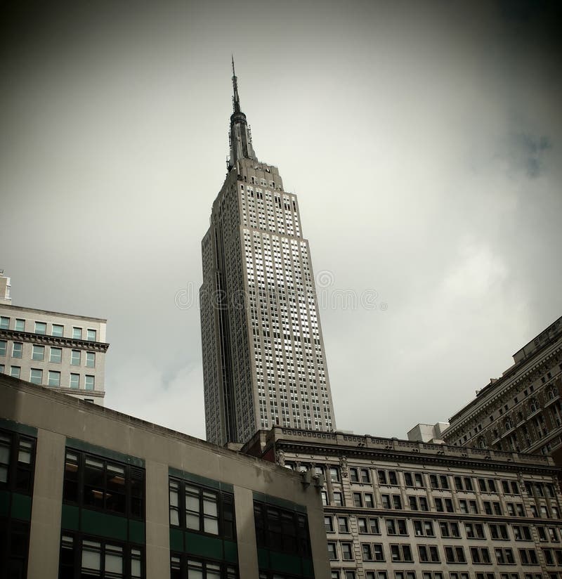 Empire state building editorial stock image. Image of state - 14482514