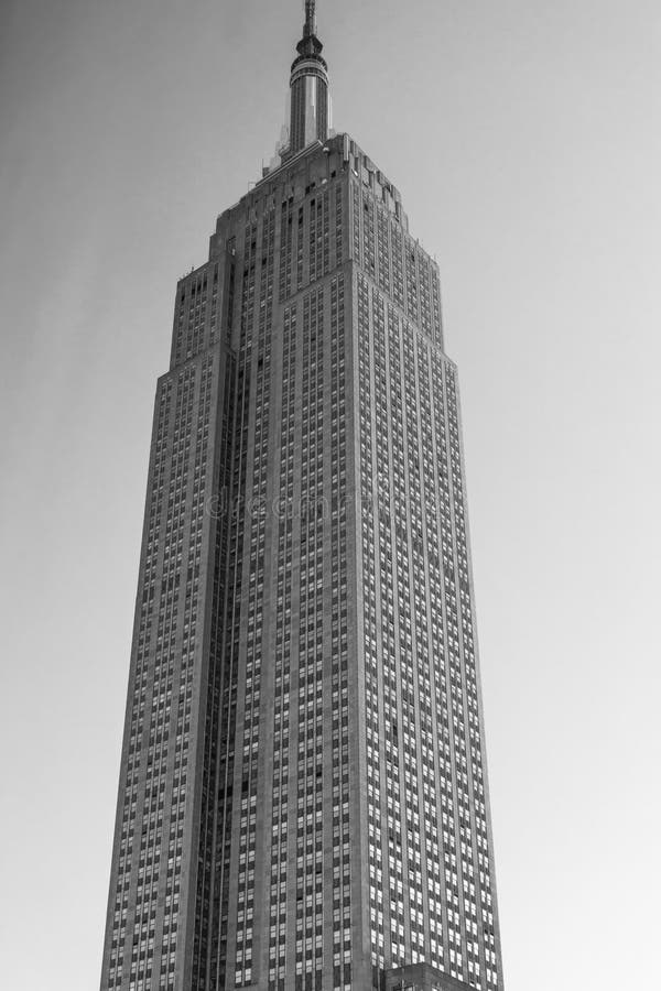 Empire State Building editorial stock image. Image of metropolis ...
