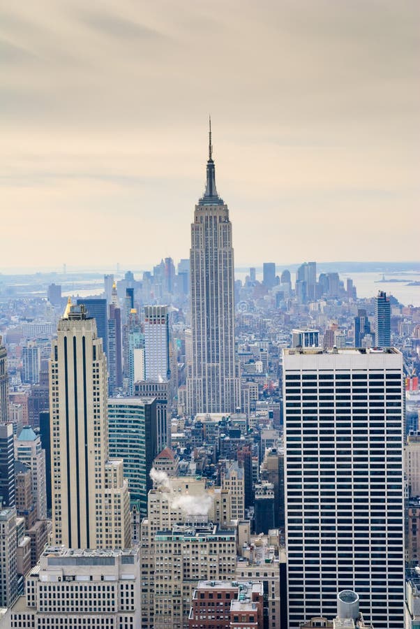 Empire State Building New York Editorial Stock Image - Image of high ...