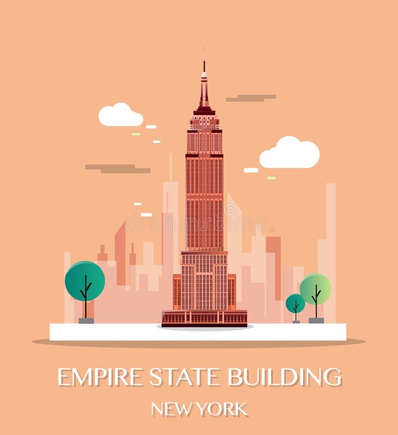Building Empire State Vector Stock Illustrations – 1,212 Building ...
