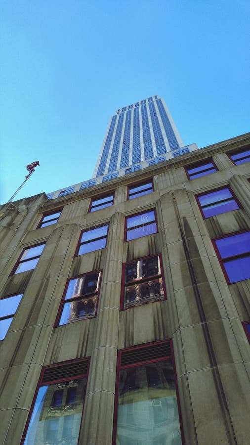 Empire state of mind. editorial stock image. Image of happy - 86108304