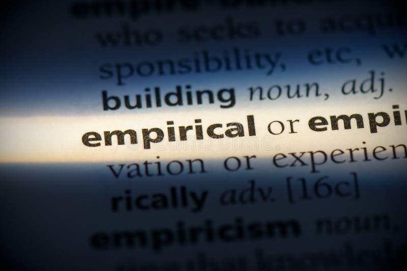 Empirical stock photo. Image of dictionary, empirical - 161578680