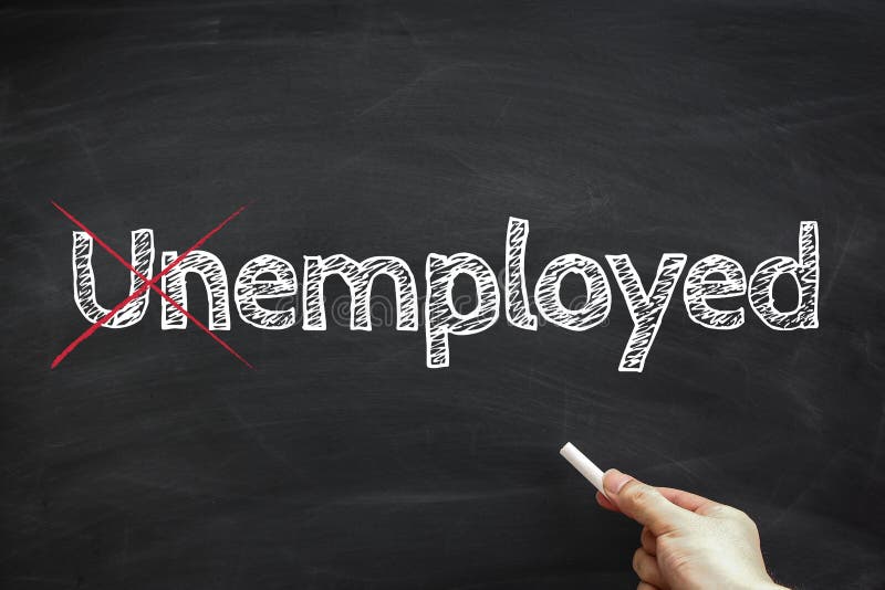Employed not Unemployed stock image. Image of employer - 59067829