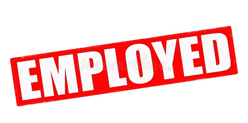Employed stock illustration. Illustration of grunge - 109042402