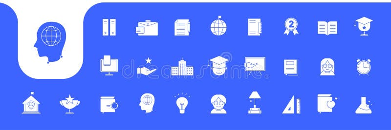 Employee Activity Icons Set Design Vector Stock Vector - Illustration ...